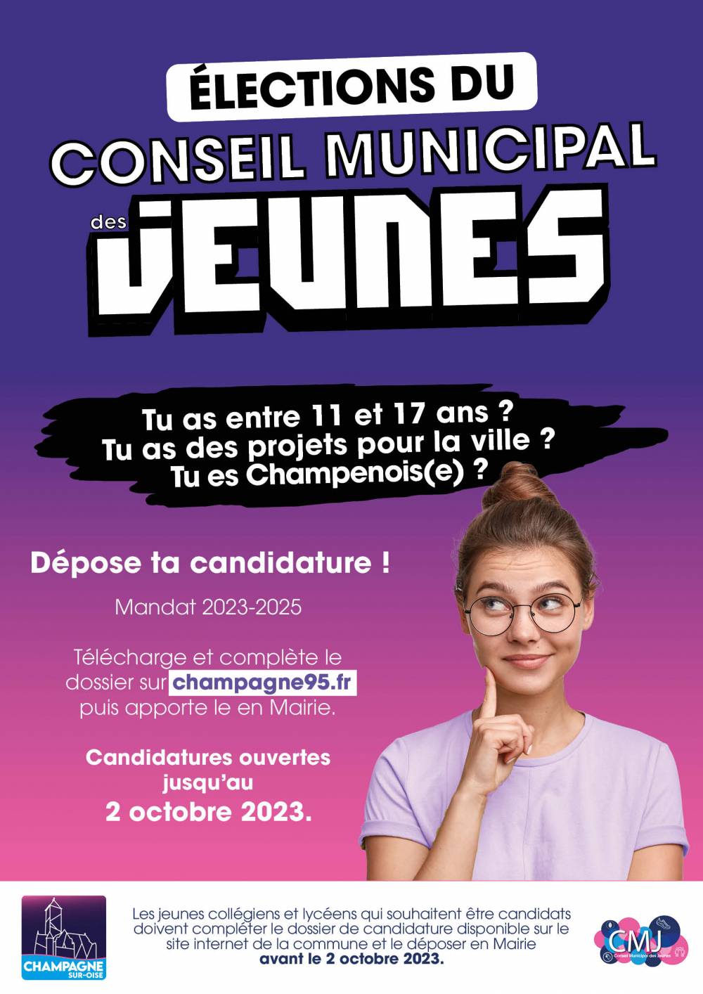 CMJ 2023-2025 | Champagne-sur-Oise
